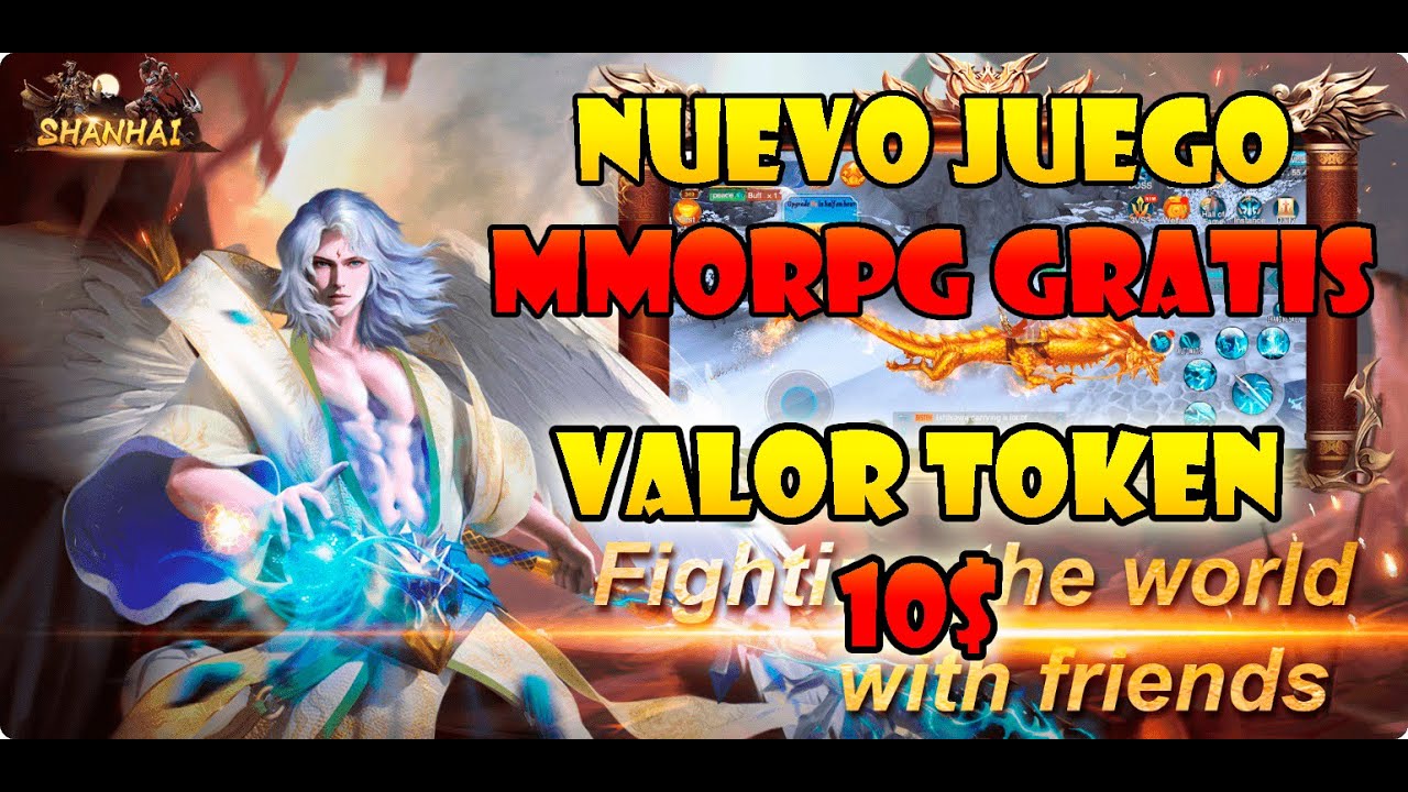 RECIEN SALIDO MMORPG TOKEN 10$ | SHANHAI JUEGO NFT GRATIS - YouTube