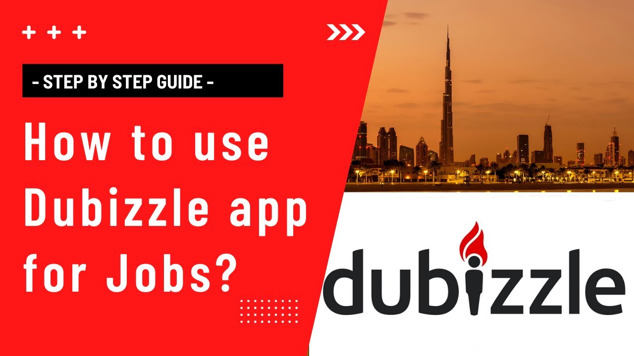How to use Dubizzle app for Jobs? - YouTube