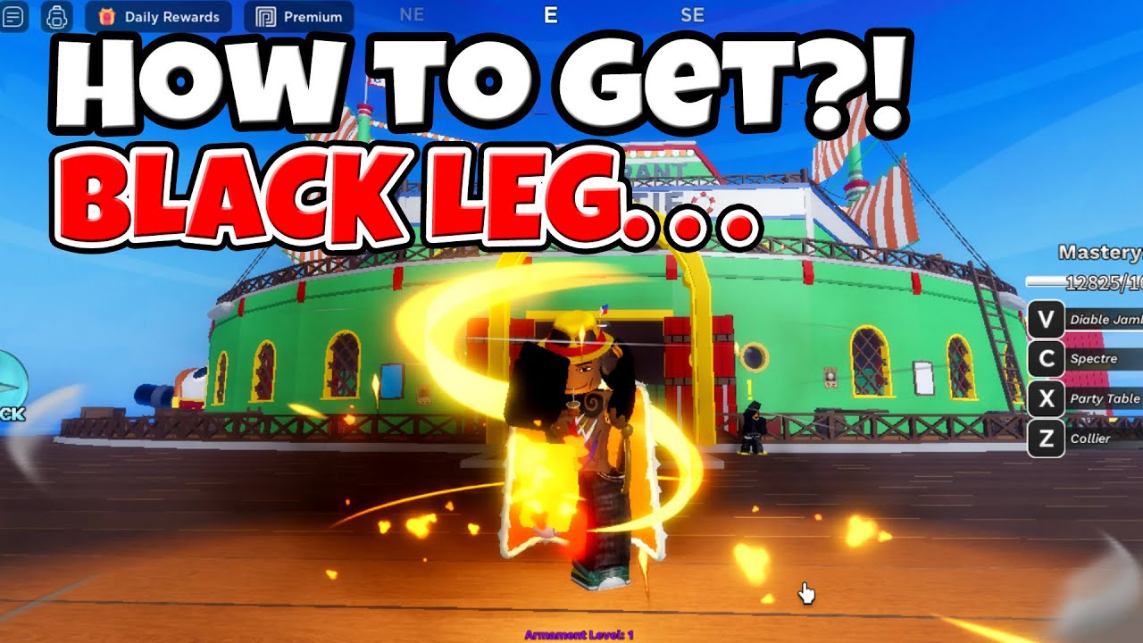 How to Get Black Leg Fighting Style in Demon Piece Roblox - YouTube