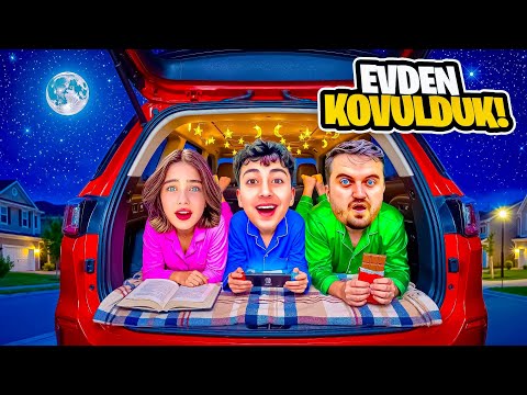 ANNEM BİZİ EVDEN KOVDU ‼️ ELİF SİNEM ARABADA SABAHLAYACAK !!