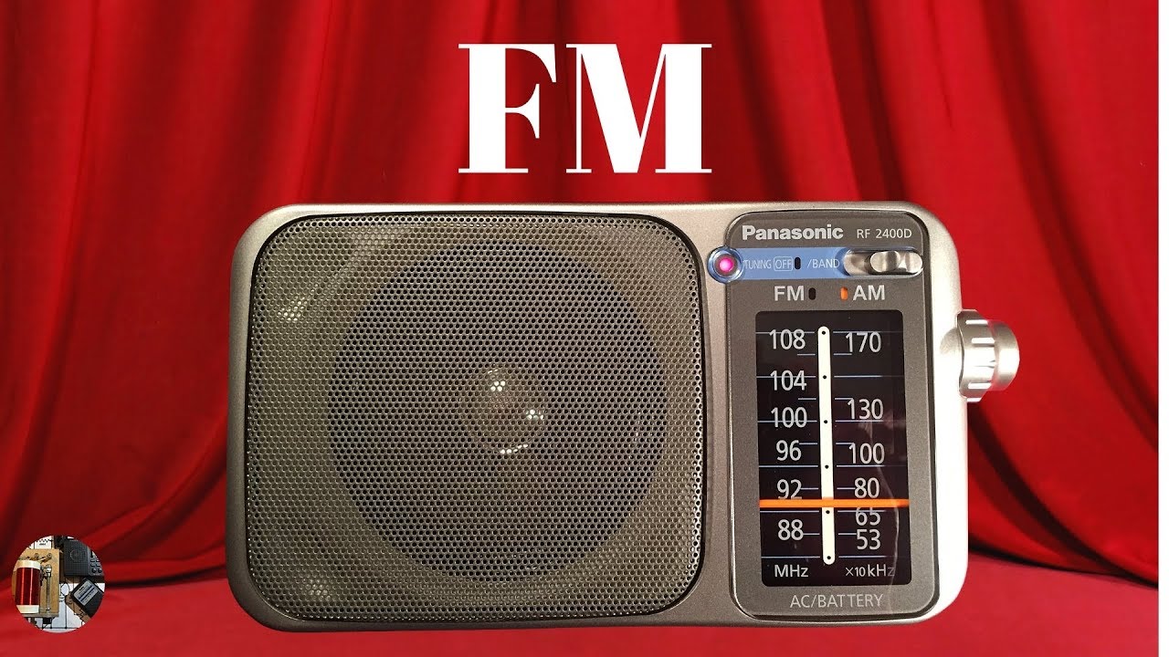 Panasonic RF-2400D Radio | Daytime FM | Radio Todderbert - YouTube