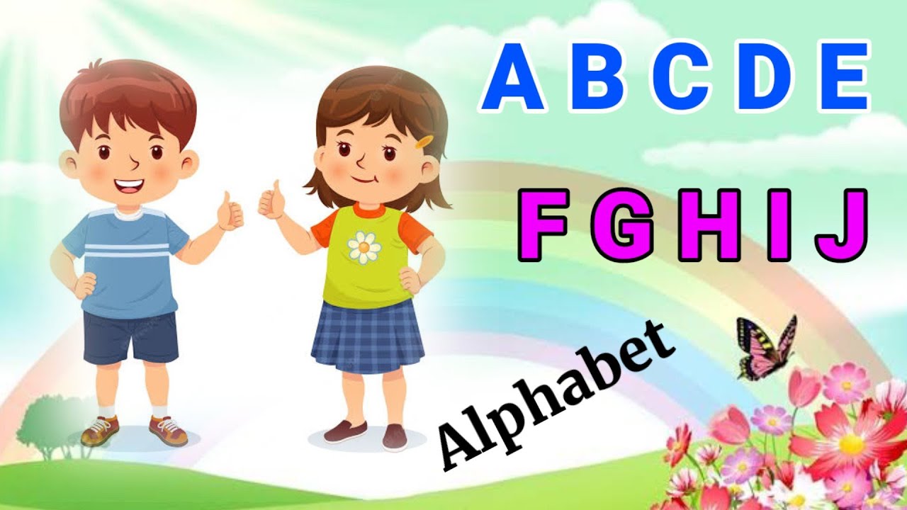 abcde song।। English alphabet word song ।। tomader Tution - YouTube