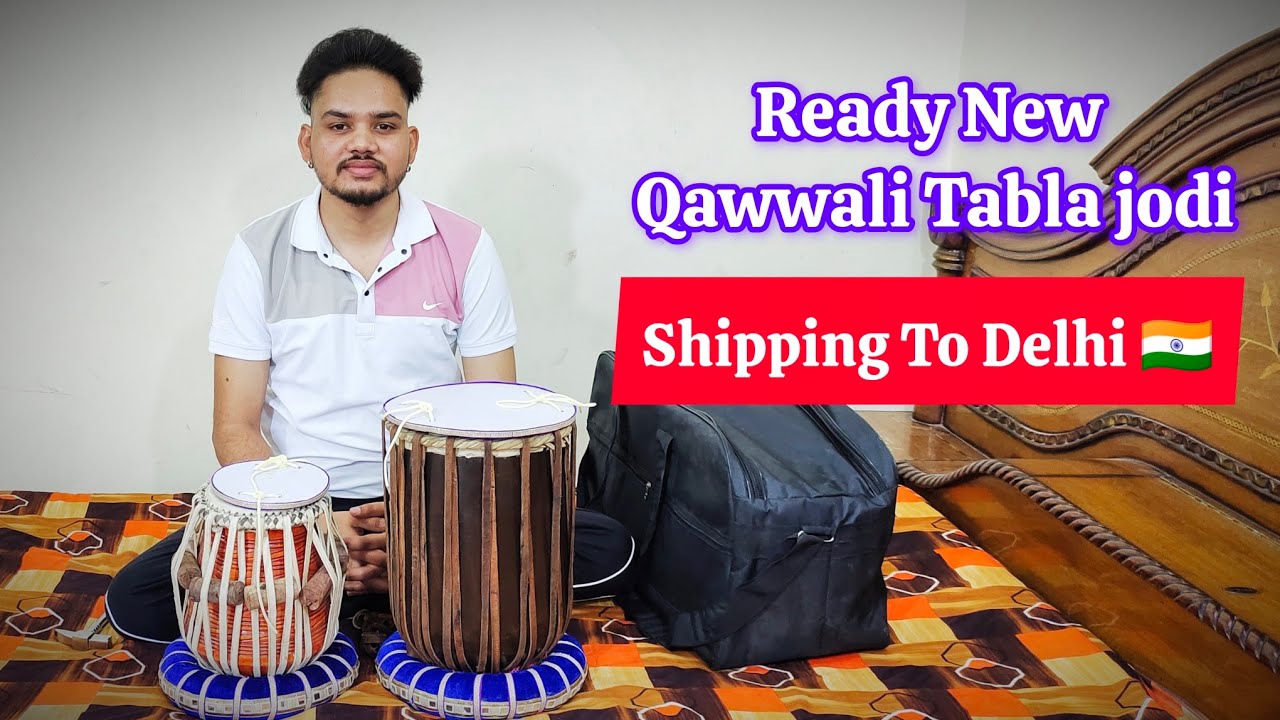 Ready New Qawwali Tabla jodi || Shipping To Delhi || Lovepreet Singh ...