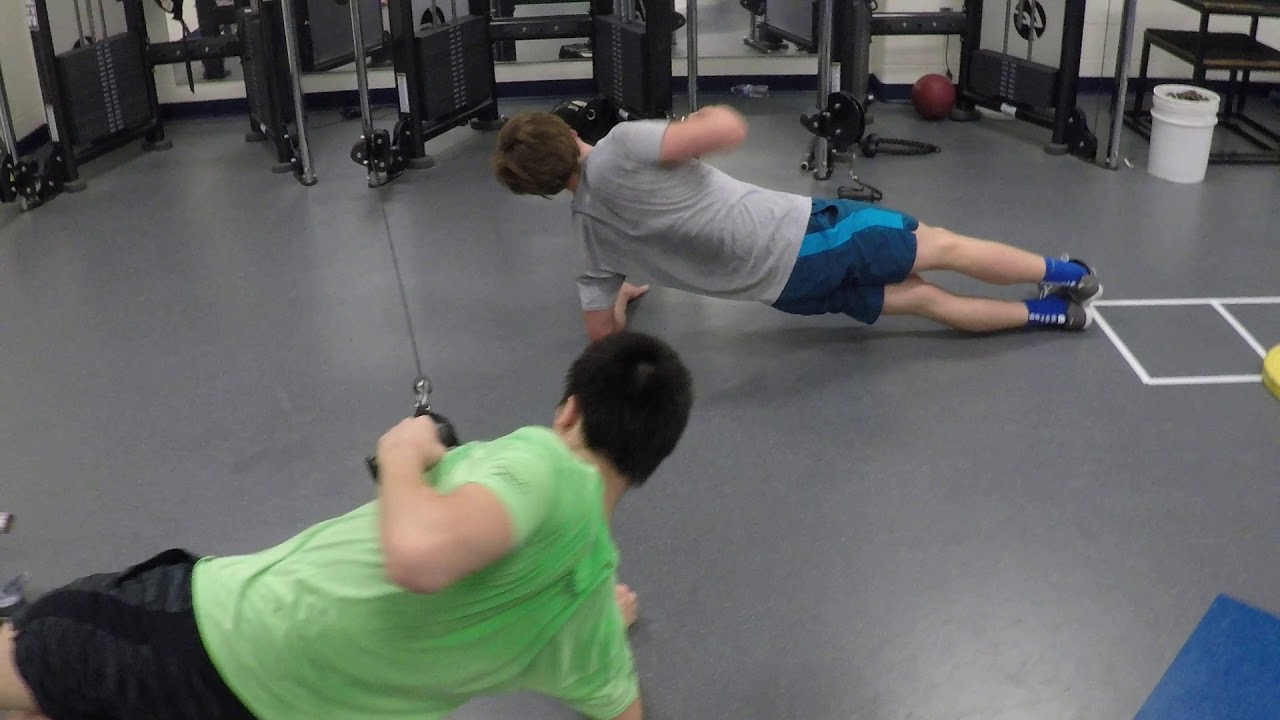 Dynamo - Cable Plank Row Series - YouTube