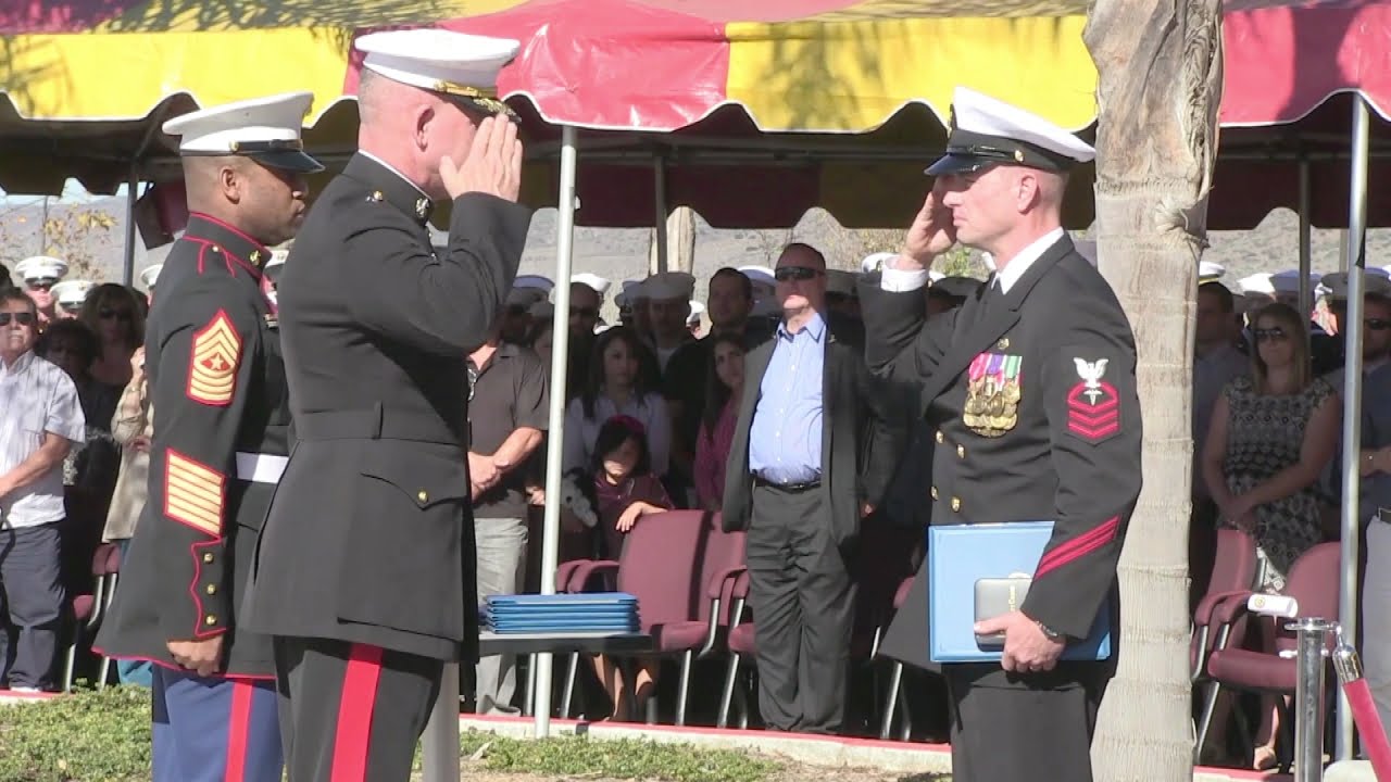 Chief Hospital Corpsman Justin Wilson Awarded Navy Cross (HL01) - YouTube