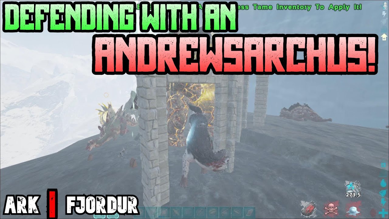 Alphas Drop A Full Tek FOB On Our Primitive Base!! FJORDUR! - e.9 | Ark ...