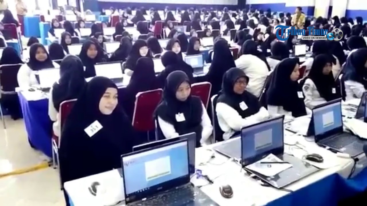 Suasana Tes CPNS Maros di Kantor RRI Makassar - YouTube