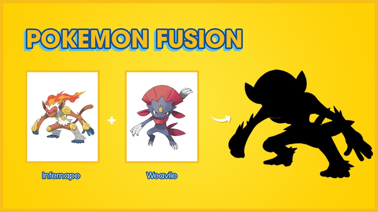 Pokemon Fusion | Infernape + Weavile | pokemon infinite fusion - YouTube