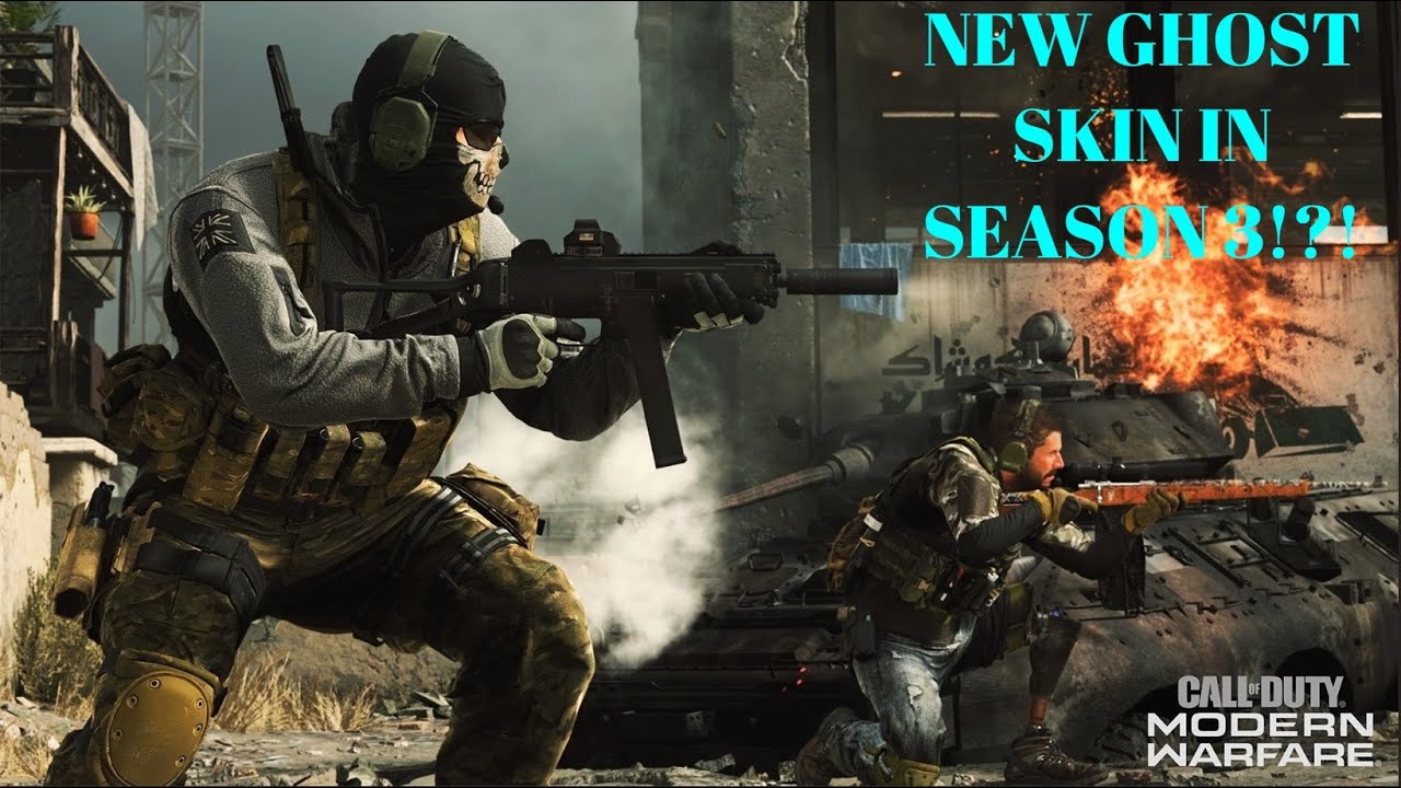 Modern Warfare - New OG Ghost Skin Coming In Season 3!!! - YouTube