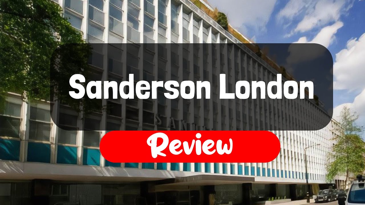 Sanderson London Hotel Review - Is This London Hotel Worth It? - YouTube