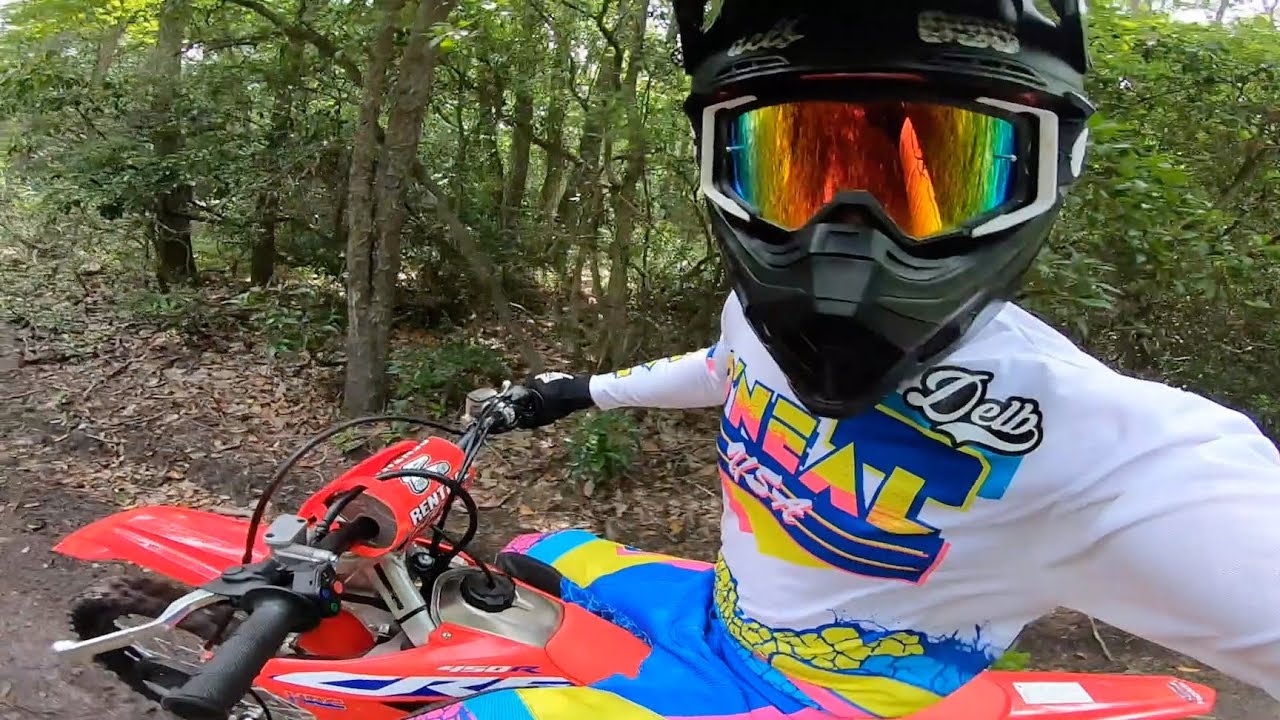 First Ride on 2022 HONDA CRF450R!! - YouTube