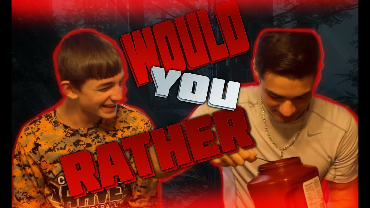 Real Life Would You Rather? - YouTube