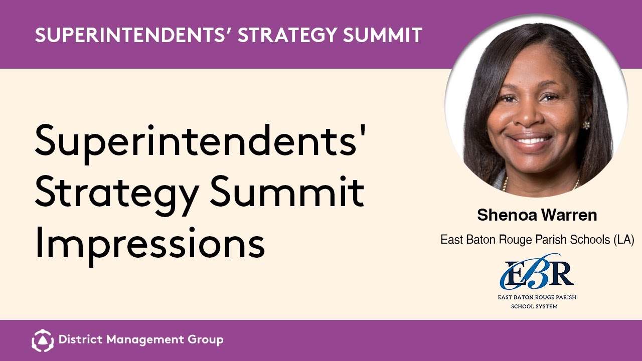 Shenoa Warren, Chief of Literacy at EBR Schools (LA) at 2023 ...
