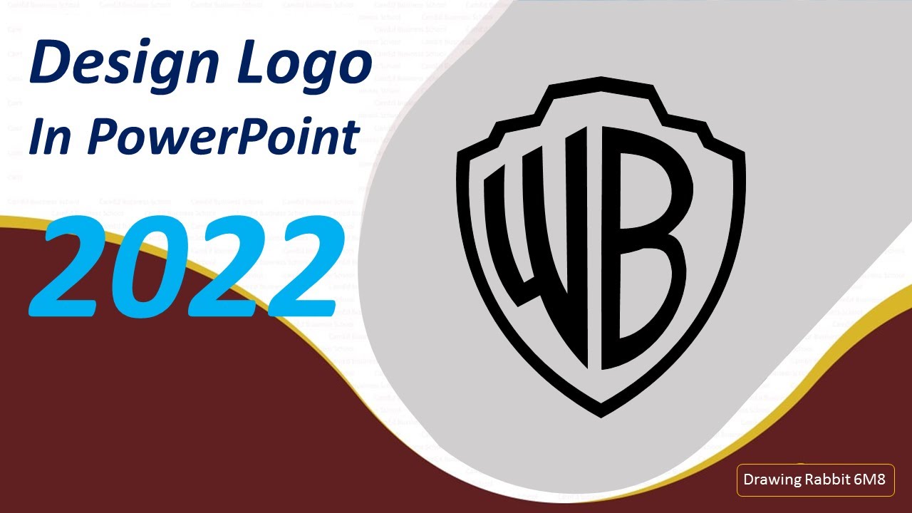 Design Logo In PowerPoint 2022 _ PowerPoint Creative _Ep38 - YouTube
