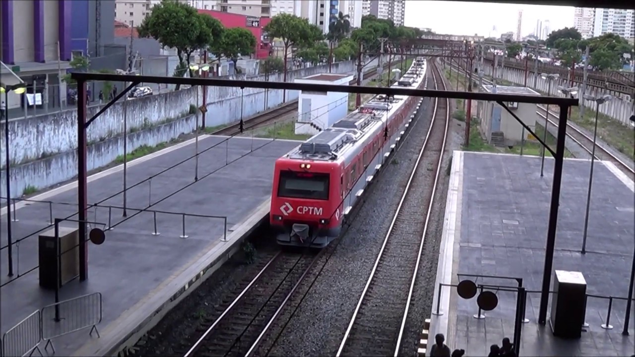 CPTM / METRÔ SP - Movimentação de Trens na Estação Tatuapé - YouTube