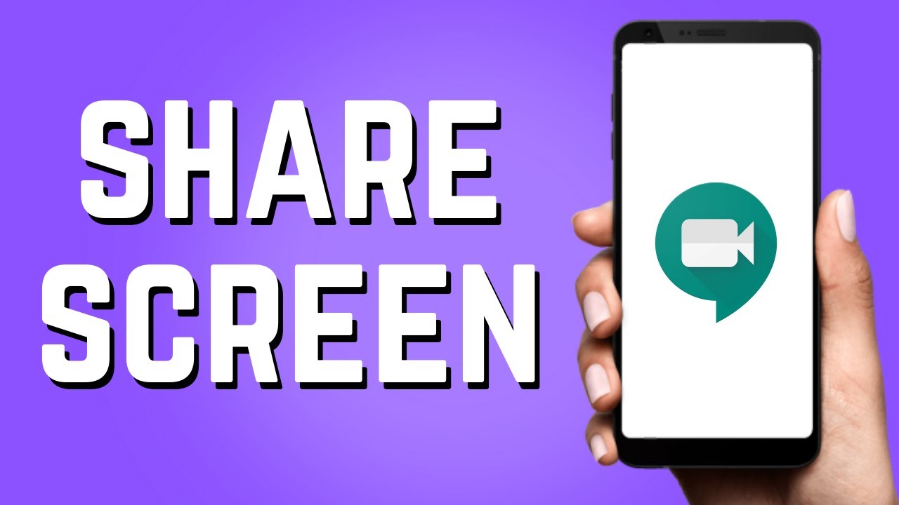 How to Share Screen Google Meet on Mobile Phone! (Easy) - YouTube