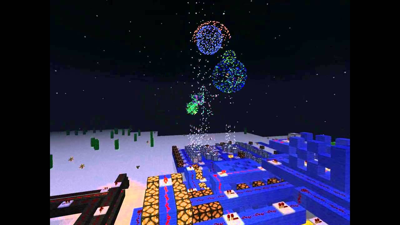 World Biggest Minecraft Firework Show 201600 fireworks +DOWNLOAD LINK ...