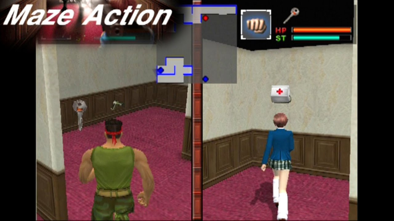 Maze Action ... (PS2) Gameplay - YouTube
