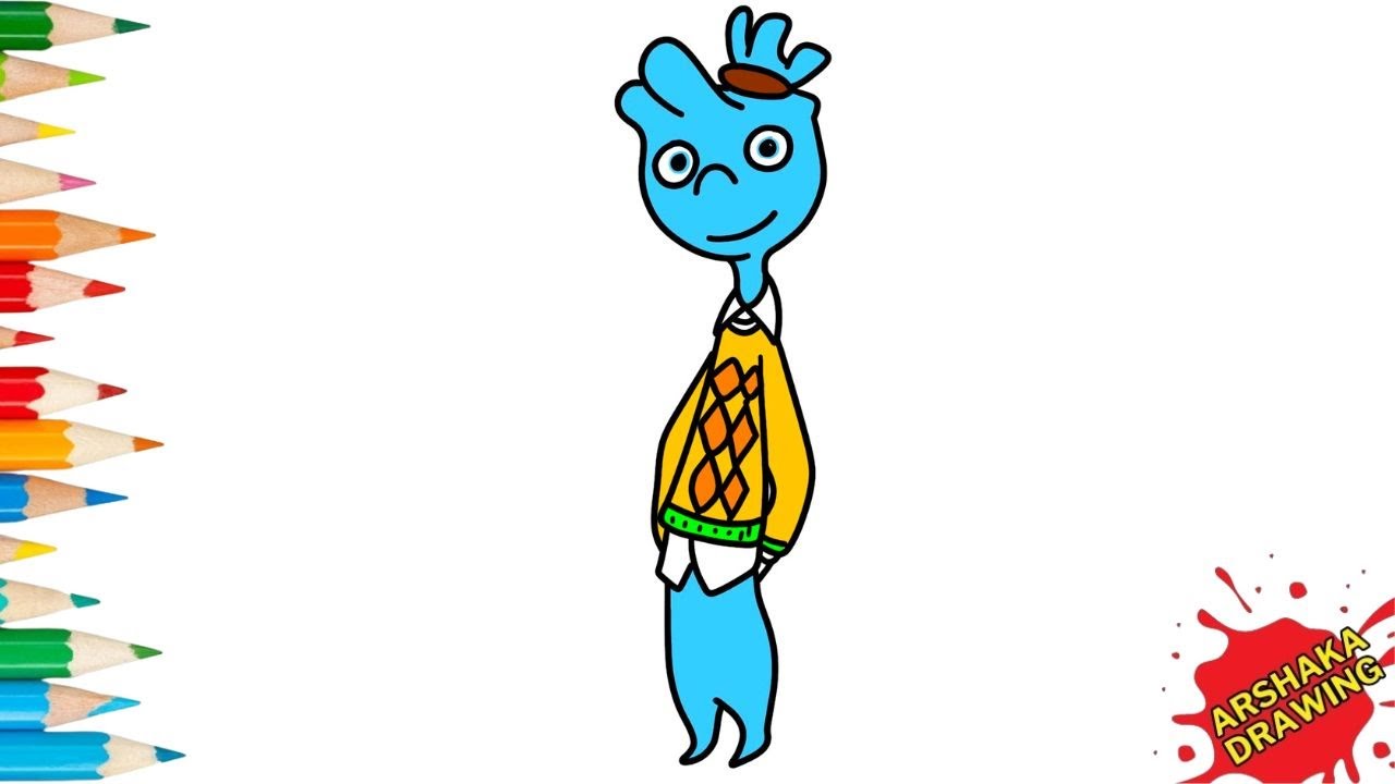 How to Draw and Color Lake Ripple from Elemental Characters | Coloring ...