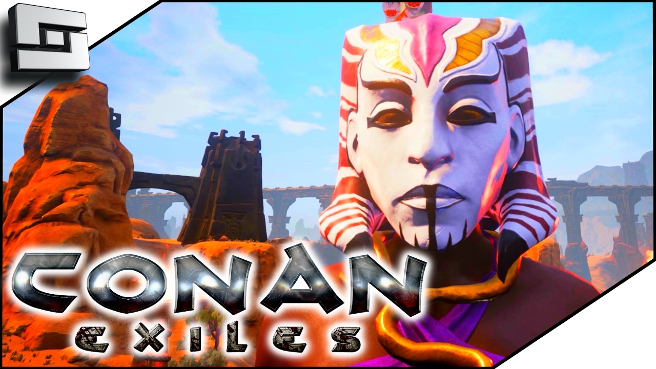 CONAN EXILES GAMEPLAY - Unamed CIty and Set Armor! #8 - YouTube
