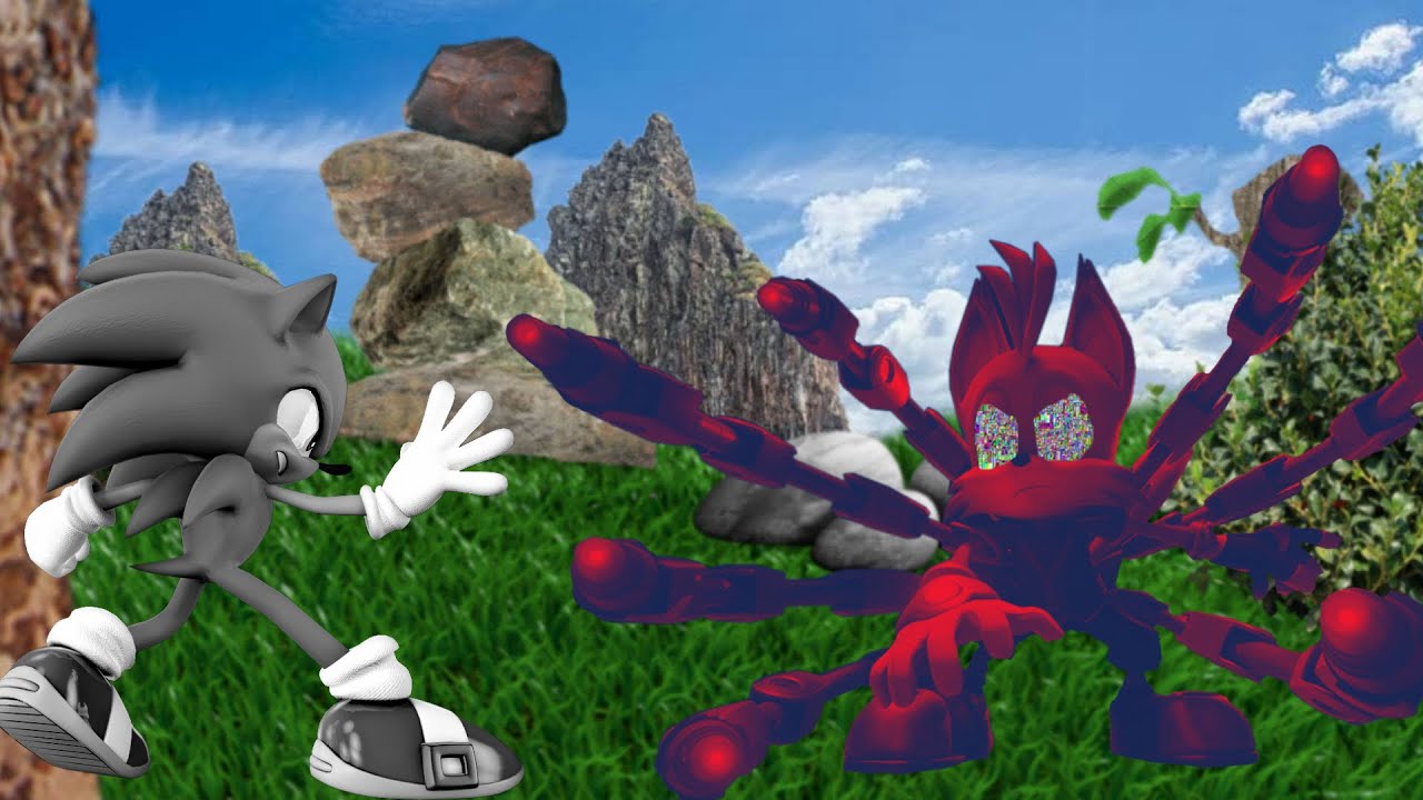 Sonic shock frontiers part 27 sonic shock vs glitchtrap final encounter ...