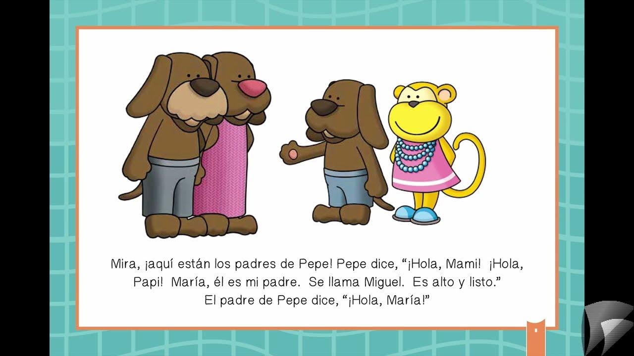 Spanish Storybook for young learners: El cumpleaños de Pepe - YouTube