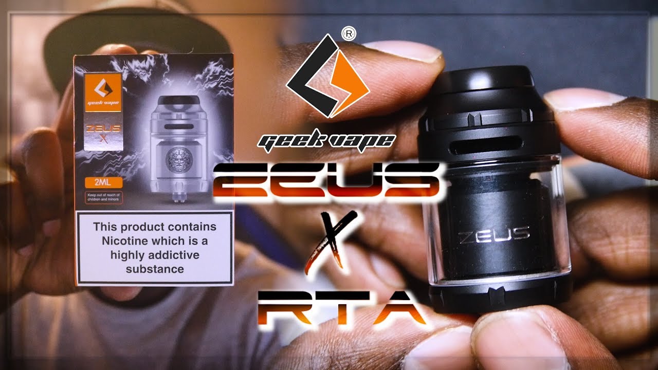 THE GEEK VAPE ZEUS X RTA ] ANOTHER DECENT RTA!! ] WGD VAPES - YouTube