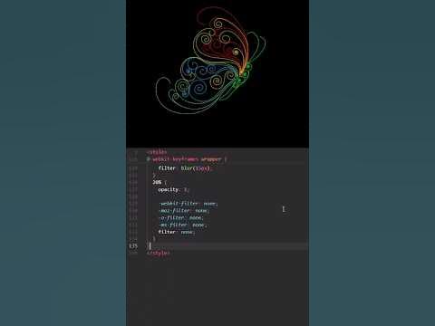 Butterfly Animation | HTML CSS | Coding Shorts #coding #shorts #computerscienceconcepts #html # ...