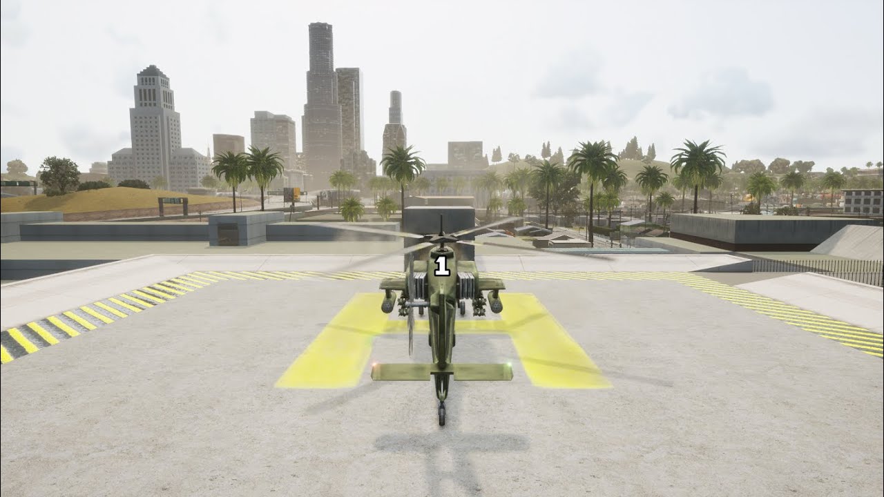 GTA San Andreas Definitive Edition - Heli Hell - YouTube