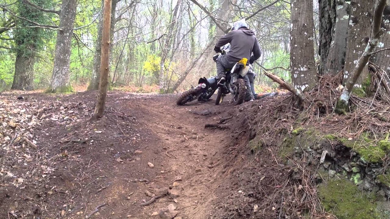 chute de dirt bike - YouTube