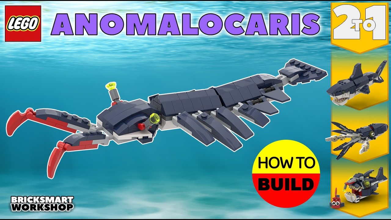 Anomalocaris LEGO 31088 Digital Build - YouTube