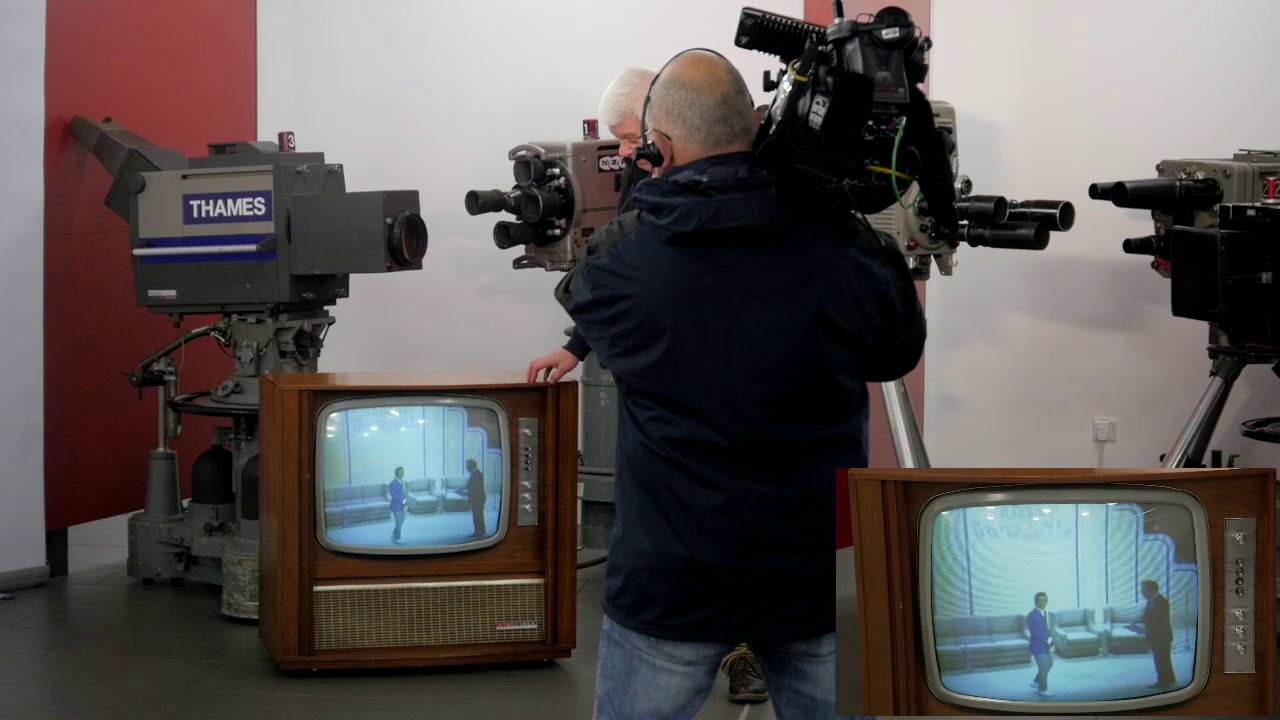 Colour TV Comes To Town: ITV Central News Crew 15/11/2019 - YouTube