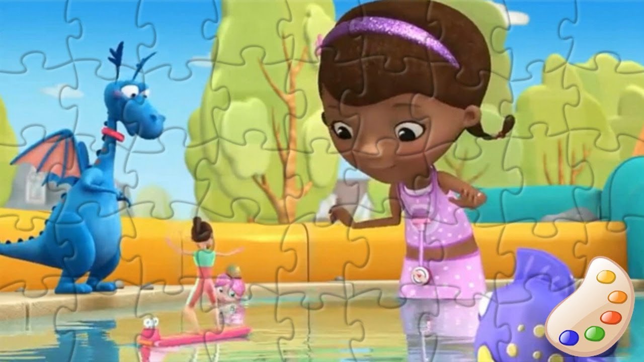 Doc McStuffins Fun Kids Puzzle Game - YouTube