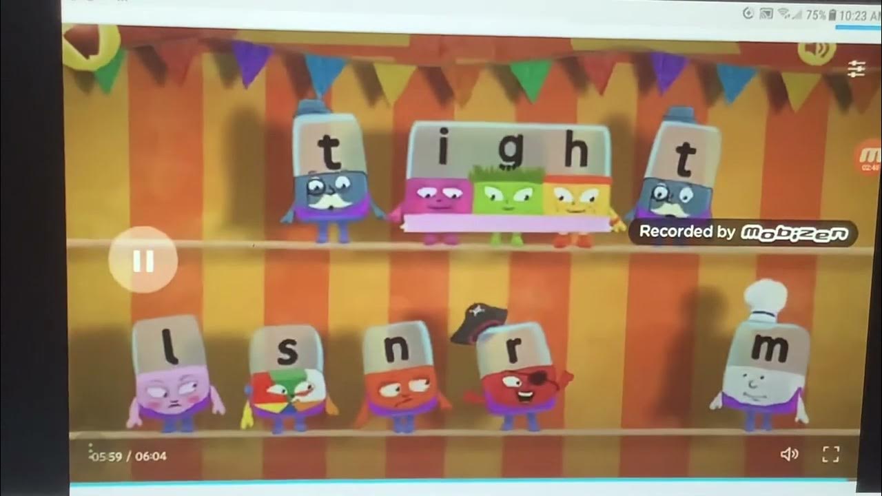 Another Exclusive Scene From The Alphablocks Game - YouTube