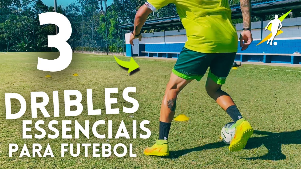 3 EXERCÍCIOS DE DRIBLES PARA JOGADORES DE FUTEBOL | Você precisa fazer ...