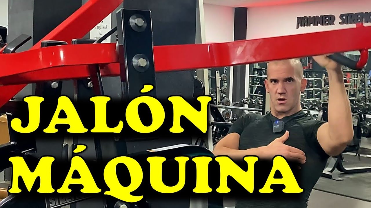 Jalón al Pecho en Máquina para Espalda - Vertical - YouTube
