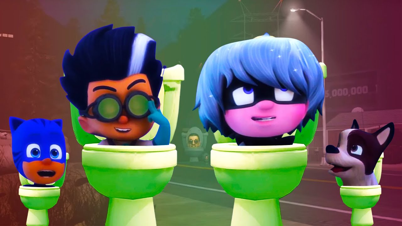 PJ Masks 11 - Skibidi Toilet Meme Song (COVER) - YouTube