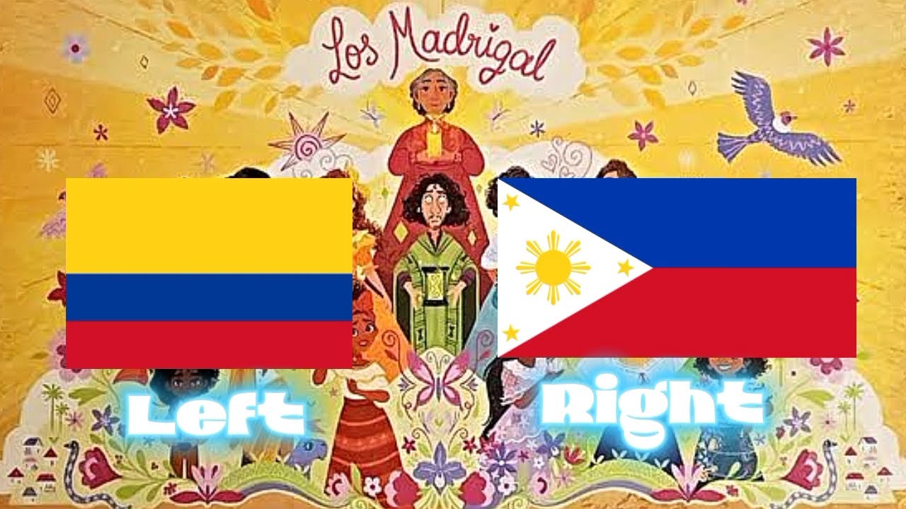 Disney Encanto - The Family Madrigal left Spanish and right tagalog ...