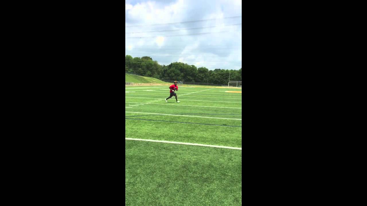 Eze Obiora - OLB/DE Drills 2015 - YouTube