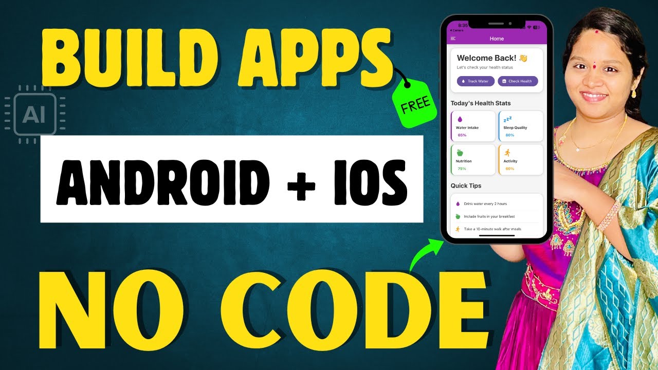 Create A Complete Mobile App Without Coding Using Ai Free Build An 5717