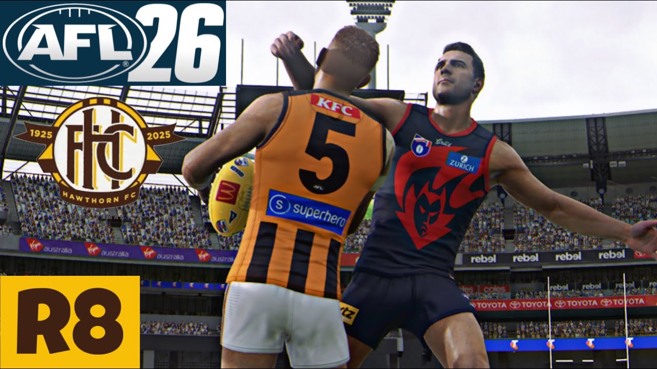 Hawks coach career round 8 AFL 26 - YouTube