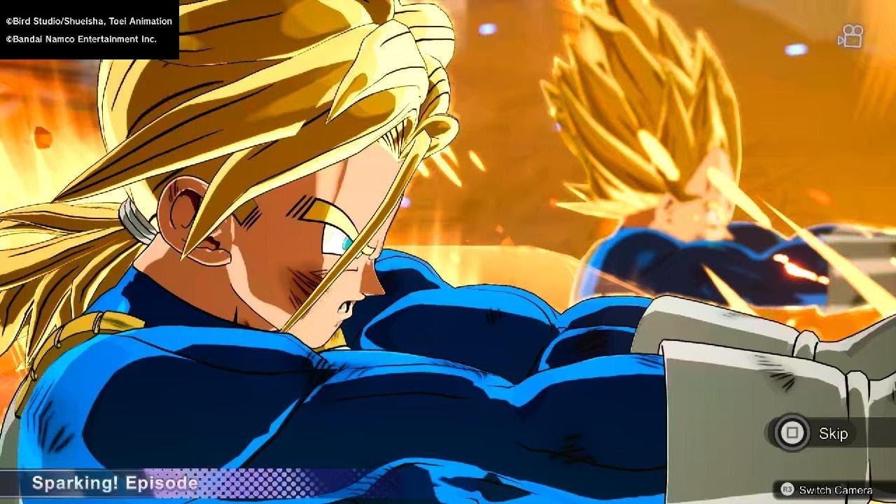 DRAGON BALL: Sparking! ZERO Vegeta father Son Final flash - YouTube