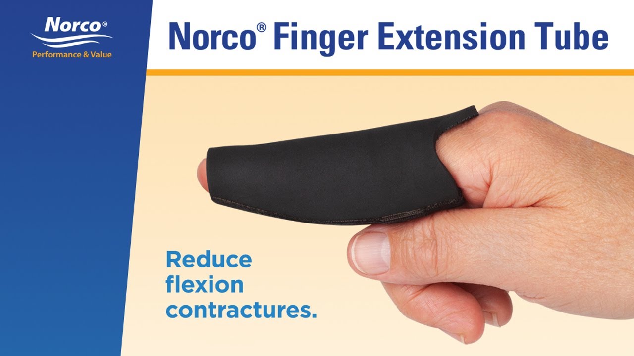 Norco® Finger Extension Tube - YouTube