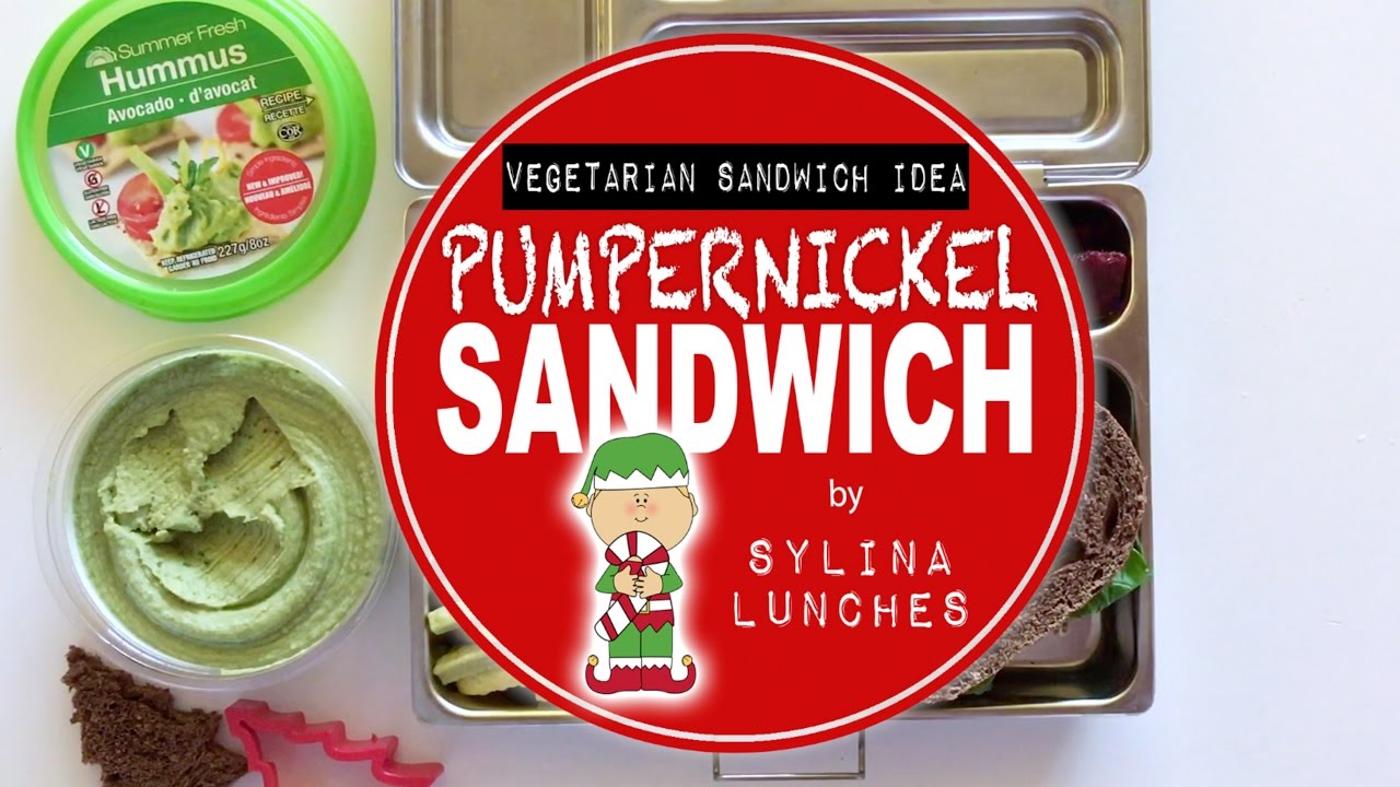 Vegetarian Sandwich Idea - Christmas Lunch Box - YouTube
