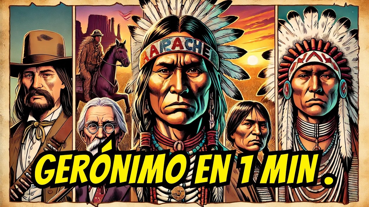 Gerónimo el Guerrero Apache: Biografía en 1 Minuto - YouTube
