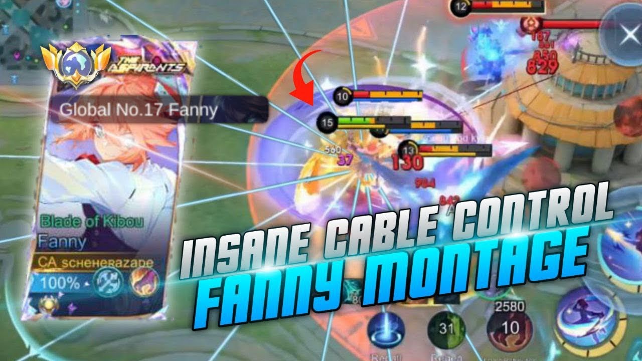 INSANE CABLE CONTROL | FANNY MONTAGE PT 4 | MLBB - YouTube