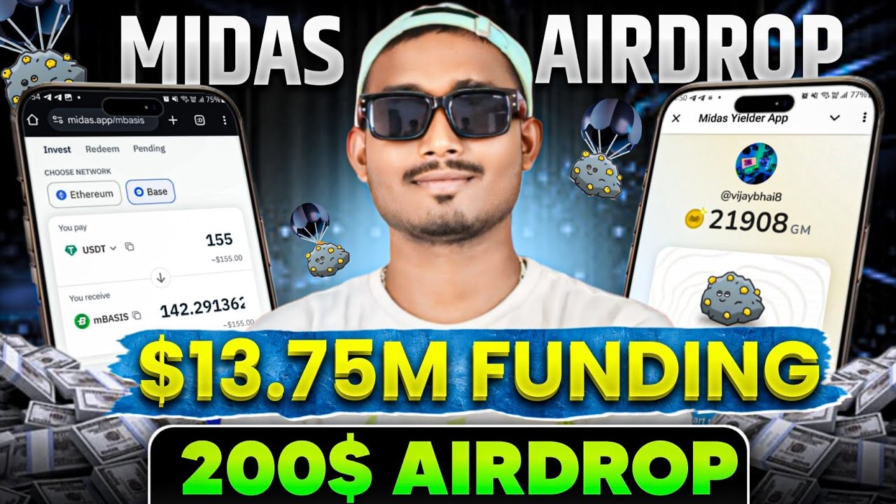 Midas Airdrop | Midas Airdrop Hidden Task | Midas Airdrop Withdrawal ...