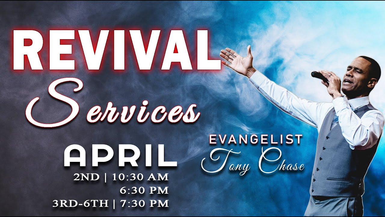 Evangelist Tony Chase | Monday 04.03.2023 - YouTube