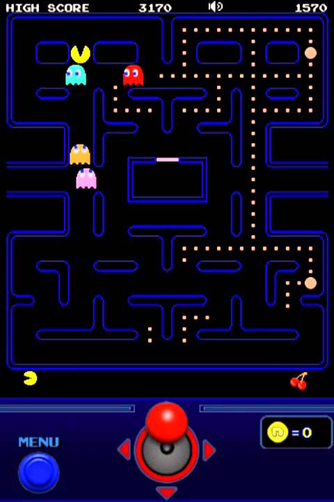 PAC-MAN ios iphone gameplay - YouTube