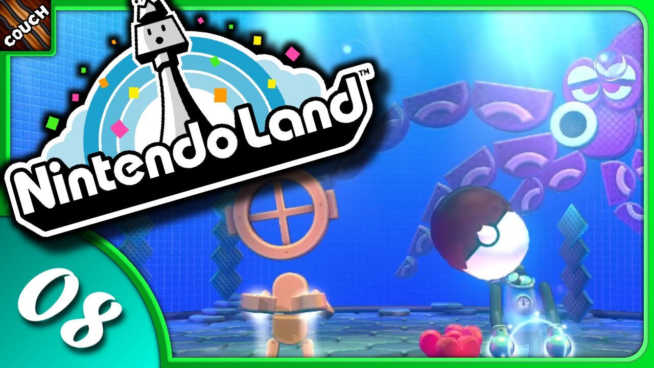 OCTOPUS DANCE! | Nintendo Land 3 PLAYER GAMEPLAY Episode 8 | Couch Play ...